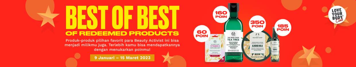The Body Shop Official | Toko Produk Kecantikan & Perawatan Tubuh
