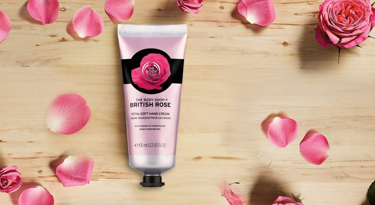 BRITISH ROSE HAND CREAM 100ML