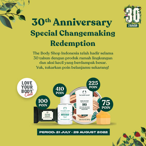 The Body Shop Official | Toko Produk Kecantikan & Perawatan Tubuh