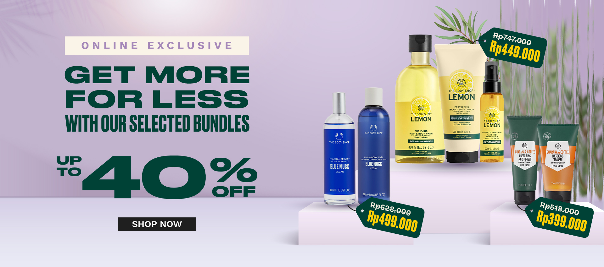 The Body Shop Official | Toko Produk Kecantikan & Perawatan Tubuh