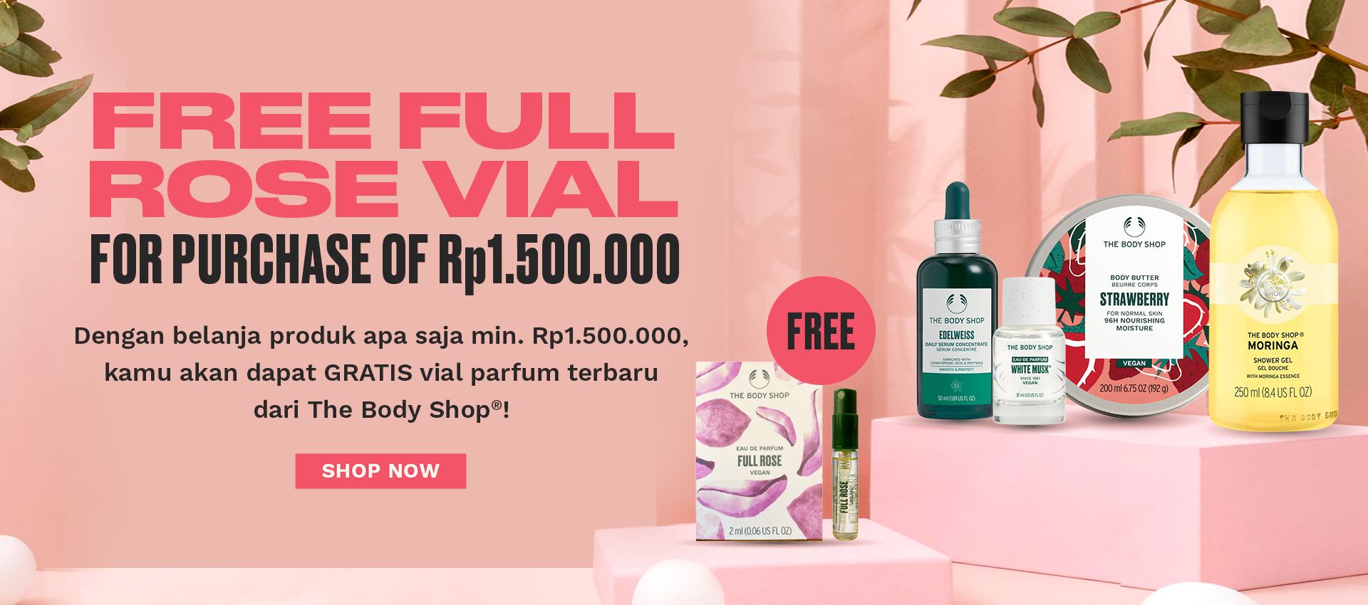 The Body Shop Official | Toko Produk Kecantikan & Perawatan Tubuh