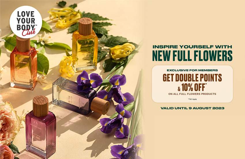 Full Flowers | The Body Shop® Indonesia